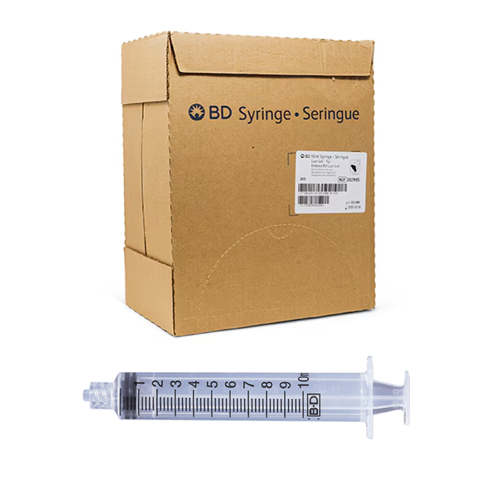 BD™ 10cc Syringe Only Luer Lock 200/Box – Bondi Medical Supplies Inc