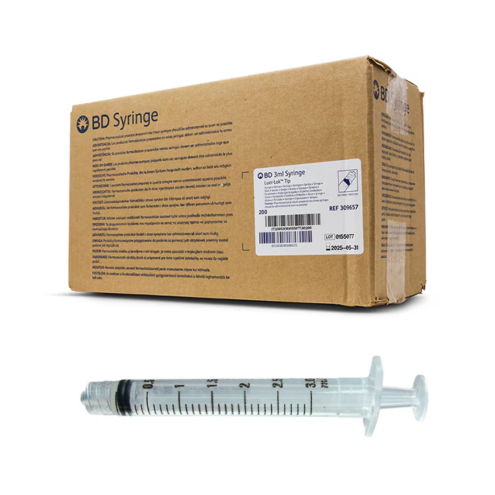 BD™ 3cc Syringe Only Luer Lock 200/Box – Bondi Medical Supplies Inc