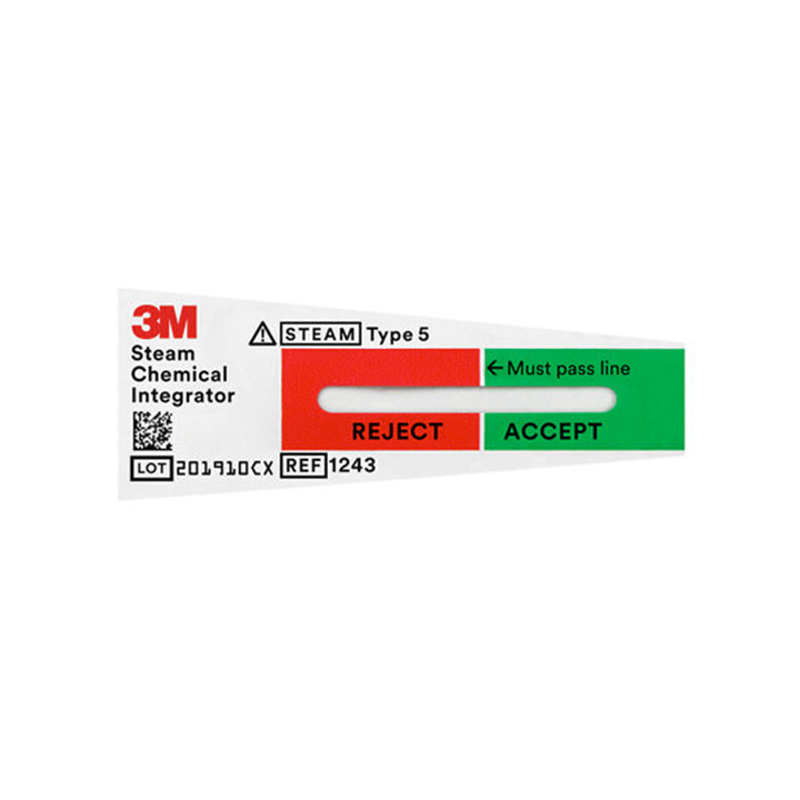 3M Comply™ Steam Chemical Integrator 1243B Type 5, 100/Bag – Bondi ...