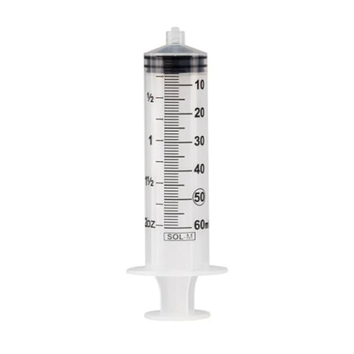 SOL-M™ 60cc Syringe Only Luer Lock 25/Box – Bondi Medical Supplies Inc