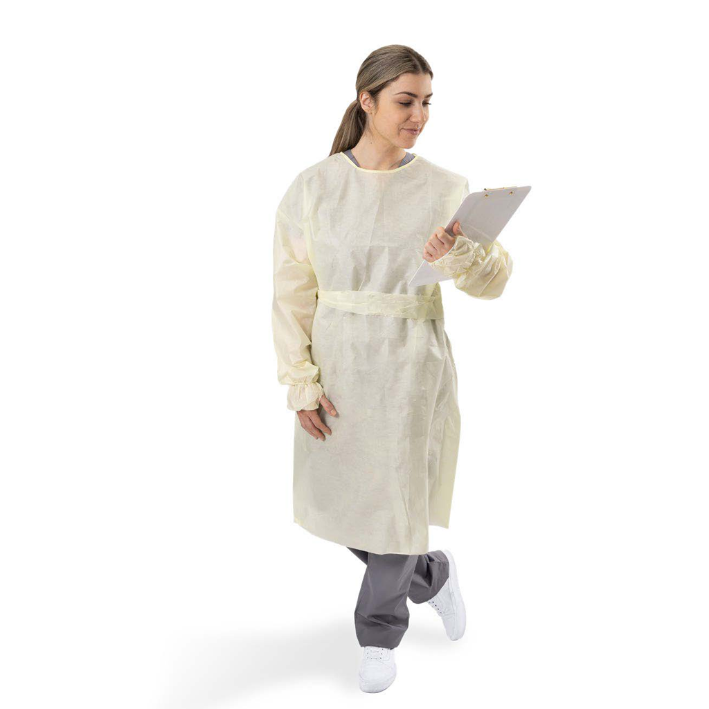 AAMI Level 1 - Medicom AssureWear VersaGown Yellow 100/case – Bondi ...