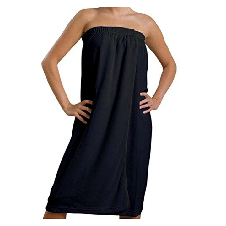 Terrycloth Body Wrap With Velcro, Black – Bondi Medical Supplies Inc