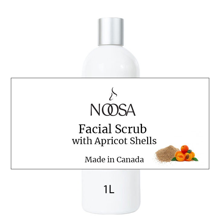Noosa Facial Scrub with Apricot Shells 1L – Bondi Medical Supplies Inc