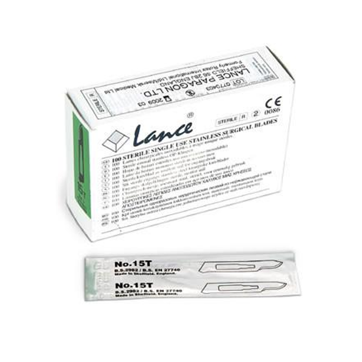 Lance Swann-Morton #15 Scalpel Blades 100/Box – Bondi Medical Supplies Inc
