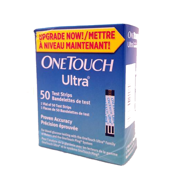OneTouch Blood Glucose Test Strip 50/Box – Bondi Medical Supplies Inc