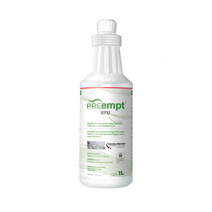 PREempt RTU Surface Disinfectant 1L – Bondi Medical Supplies Inc
