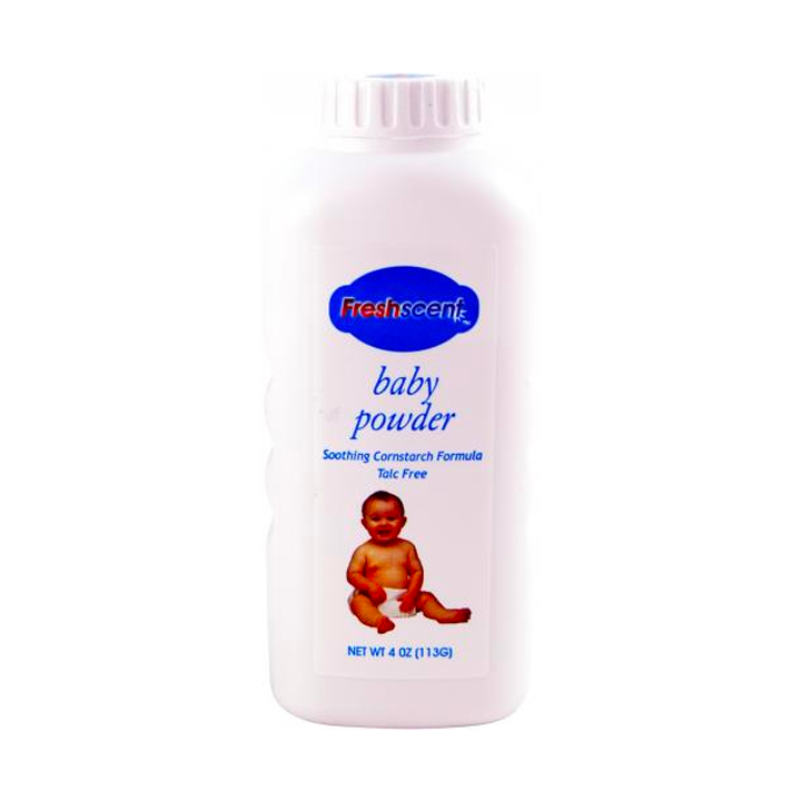 Freshscent Baby Powder 120ml, Talc-Free – Bondi Medical Supplies Inc