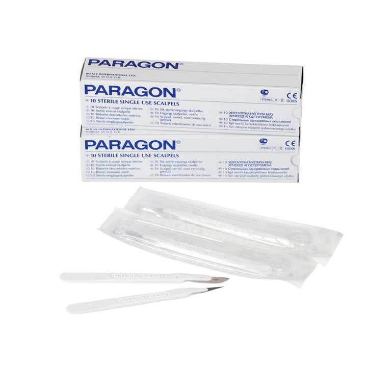 Paragon® Disposable Sterile Scalpels 10/Pack – Bondi Medical Supplies Inc