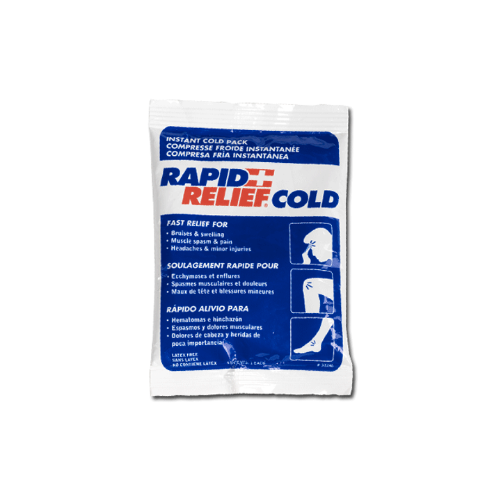 Rapid Relief 4'' x 6'' Instant Cold Pack (each) – Bondi Medical ...