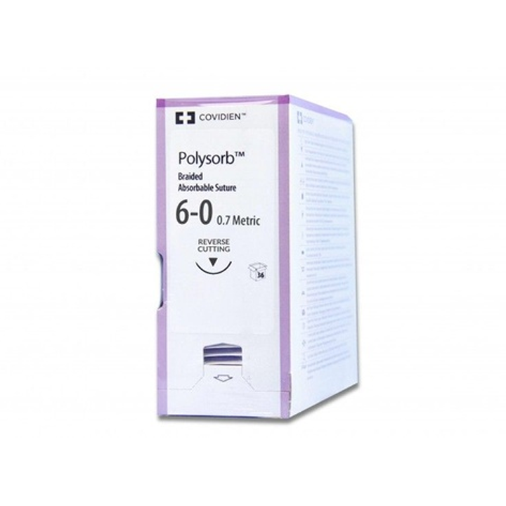 Covidien SL-5688 Sutures 6-0 POLYSORB™ Undyed 45cm P13 36/Box – Bondi ...