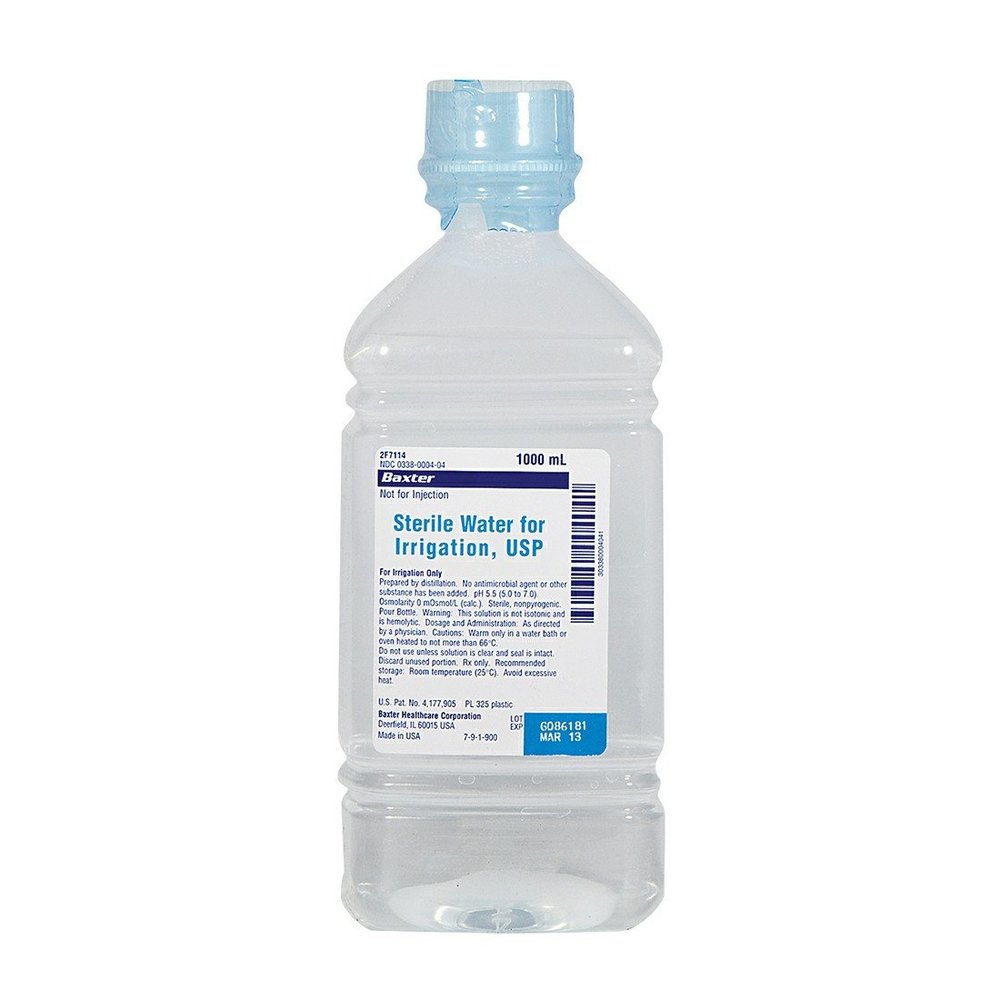 Sterile Water Bottle for Irrigation, USP – Bondi Medical Supplies Inc